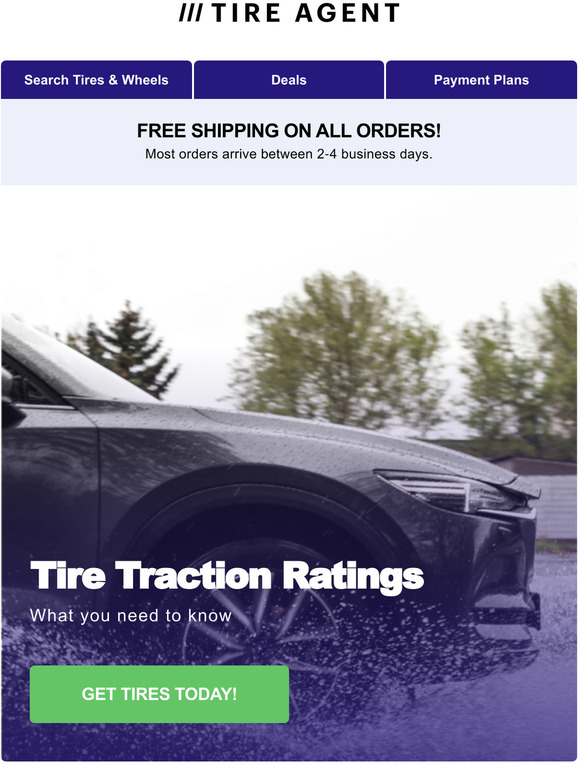 Tire Agent: Guide to Tire Traction Rating | Milled