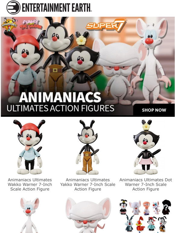 Entertainment Earth: "Hellooo Nurse!" Animaniacs Action Figures Just ...