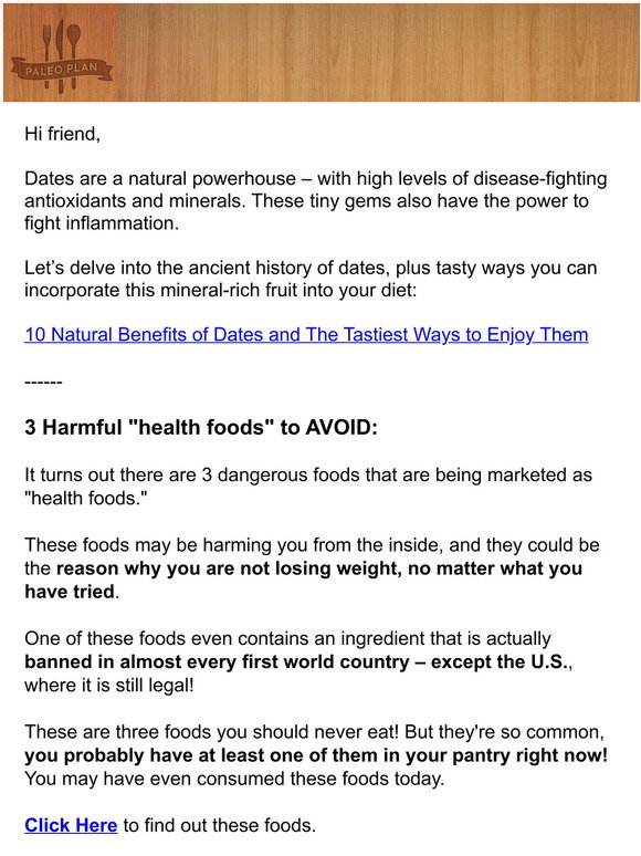 PaleoPlan: 10 Natural Benefits of Dates | Milled