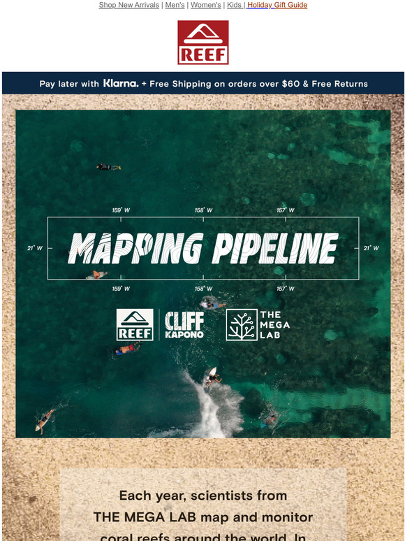 Reef: Mapping Pipeline with Cliff Kapono | Milled