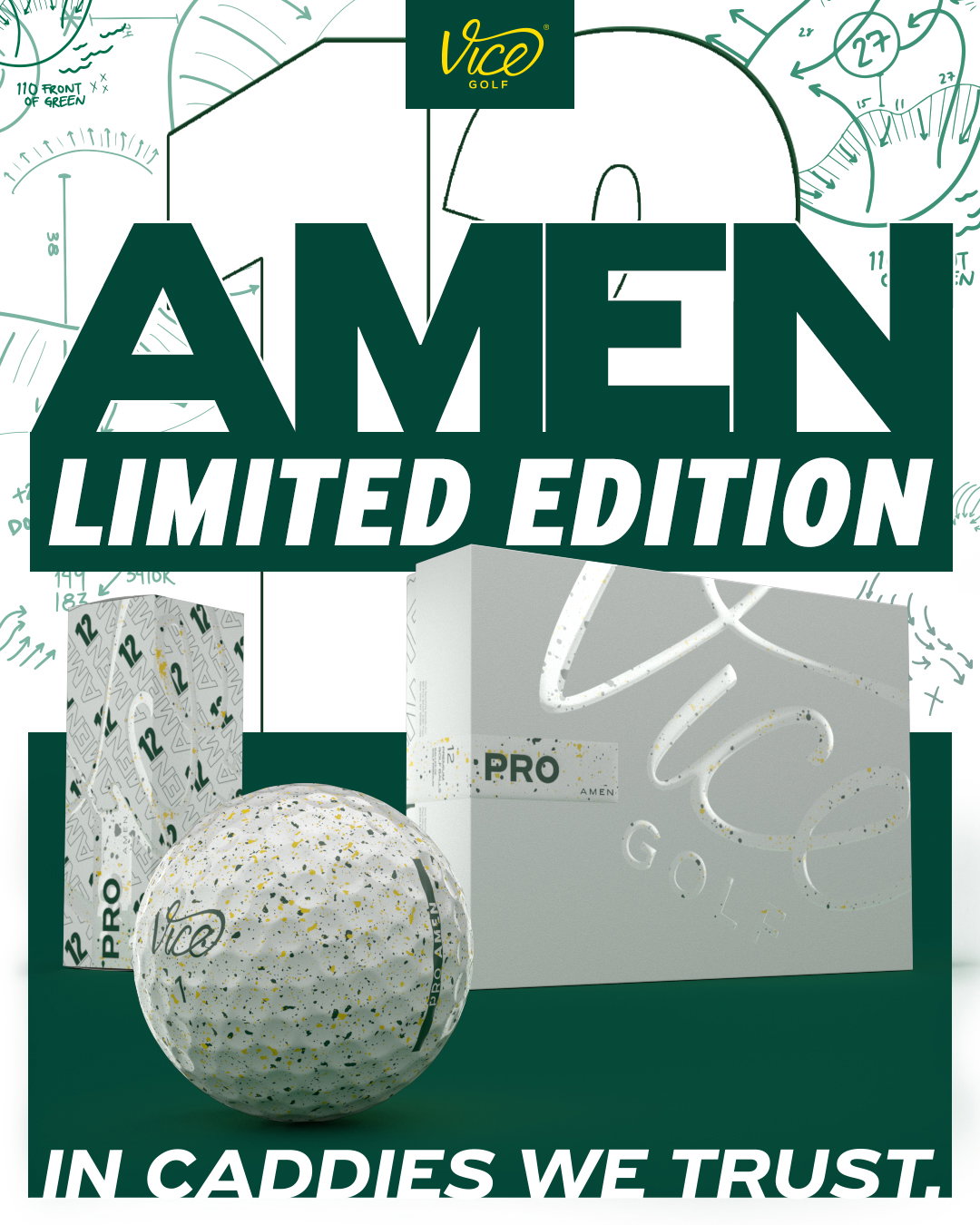 Vice Golf: Limited Edition Alert - VICE DRIP AMEN | Milled