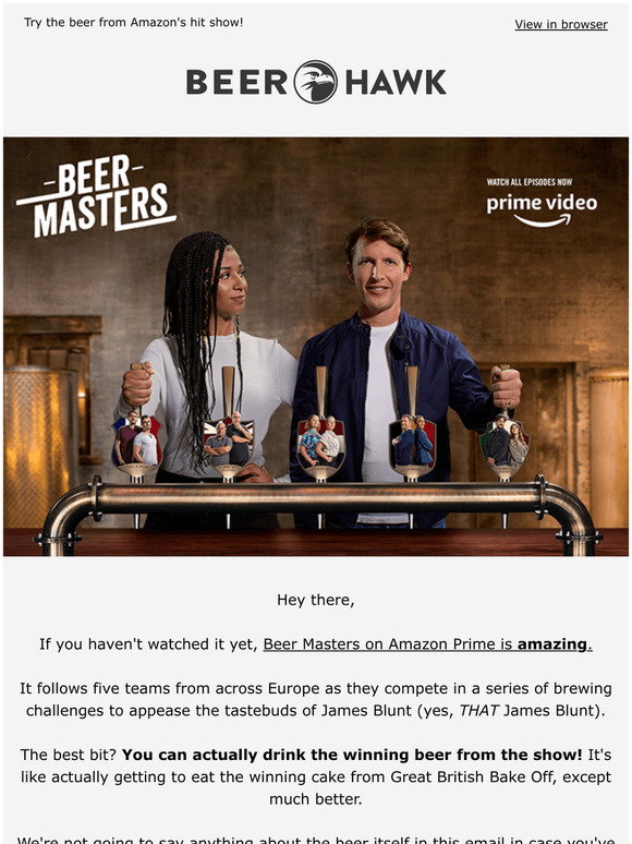 Beer Hawk: Try the Beer Masters winning beer here! | Milled