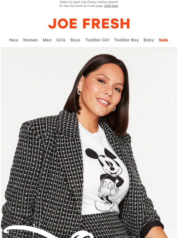 Joe Fresh: Mickey Mouse & Minnie Mouse | Milled