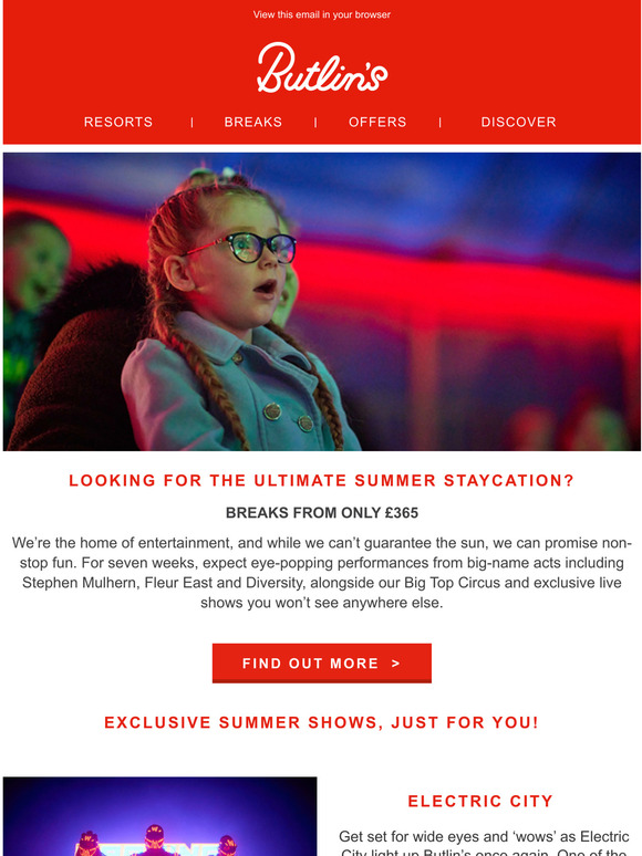 Butlins: Get ready for a summer youll never forget | Milled