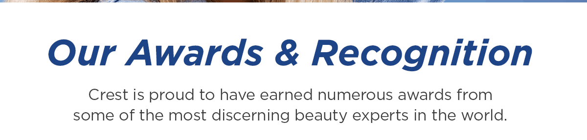 Crest: The People Spoke, Crest is Award-Winning | Milled
