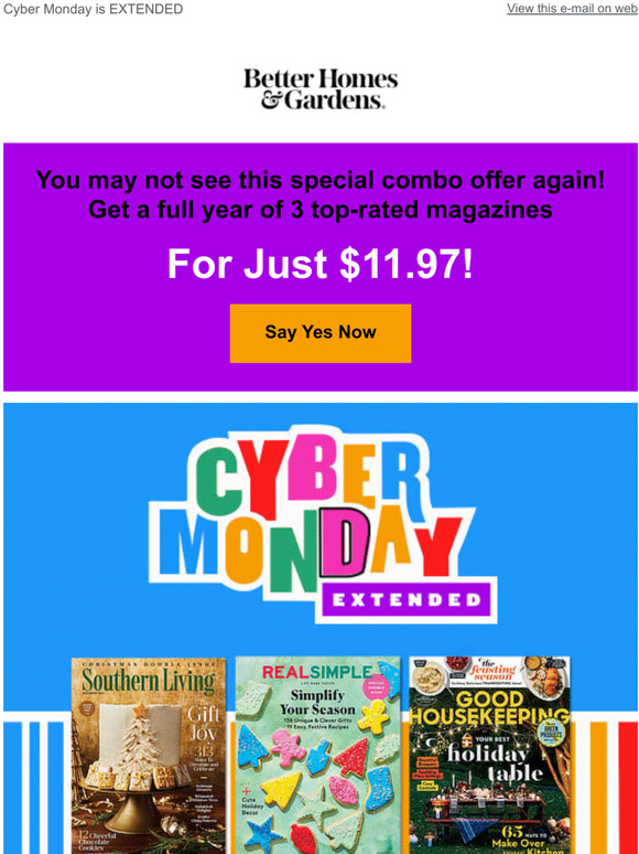 Meredith Magazine Store: Wed like to thank you with this... | Milled