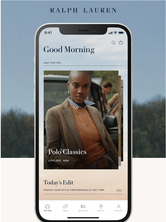 Ralph Lauren: Introducing: The Ralph Lauren App | Milled