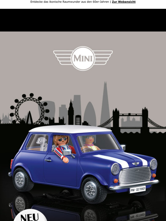 PLAYMOBIL: Der Mini Cooper von PLAYMOBIL fahre eine britische Legende ...