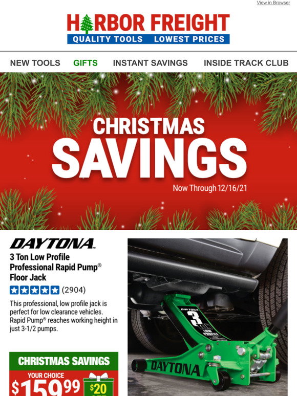 Harbor Freight: Score These Christmas Savings for a Limited Time Only ...