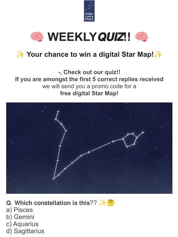 Under Lucky Stars: QUIZ - Constellation Spotting - Which one is it ...