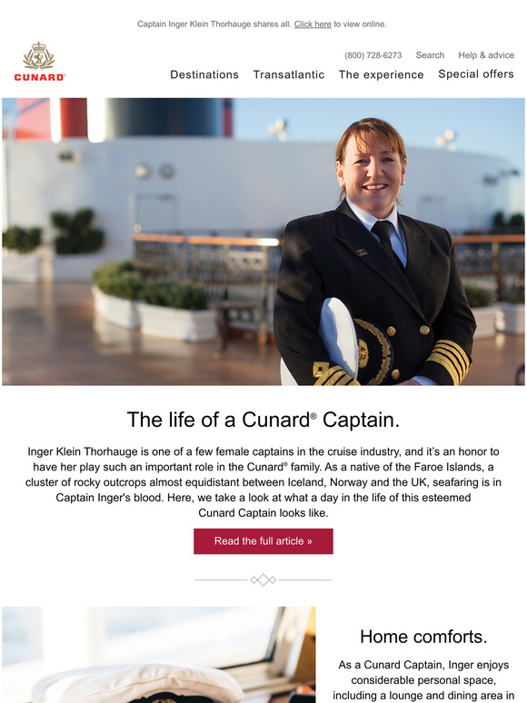 Cunard Cruises: A day in the life of a Cunard Captain. | Milled
