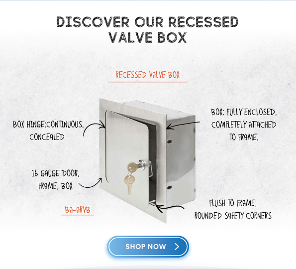 Best Access Doors: Discover Our Recessed Valve Box | Milled