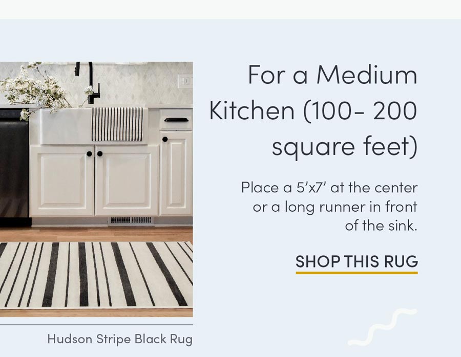 Ruggable: Rug Size Guide: Kitchen | Milled