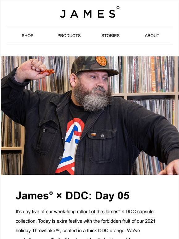 The James Brand: James x DDC Day 05: Enter the Throwflake! | Milled