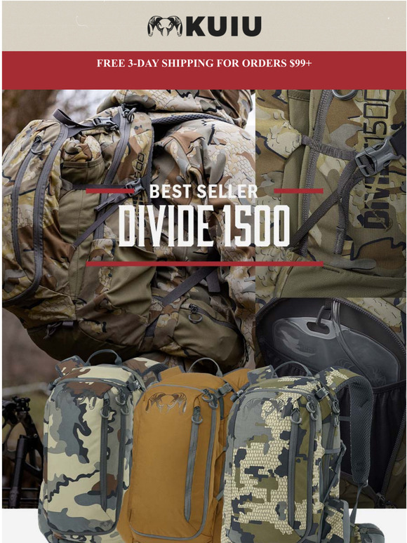 KUIU: KUIU'S Most Versatile Day Pack | Milled