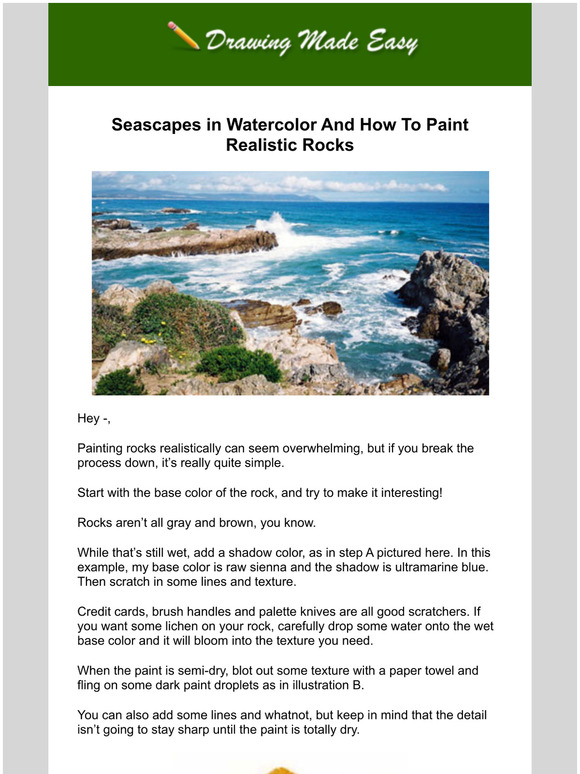 Drawing Made Easy: Seascapes in Watercolor And How To Paint Realistic ...