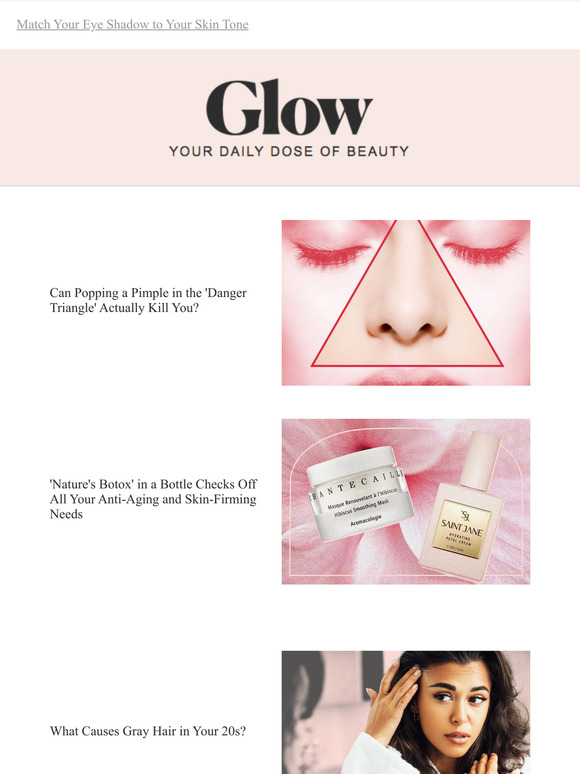 InStyle: Can Popping a Pimple in the 'Danger Triangle' Actually Kill ...