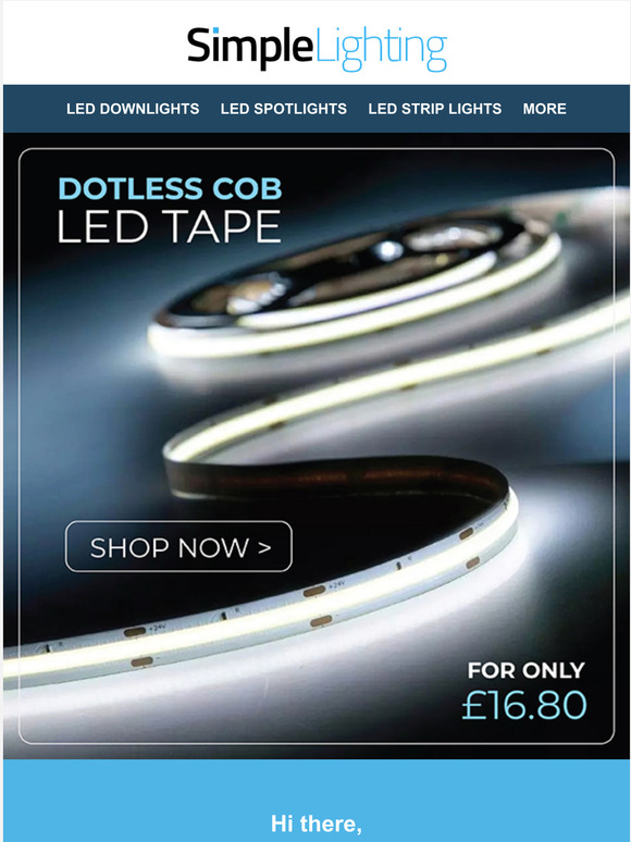 Simple Lighting: Have you seen our Dotless LED Strip? | Milled