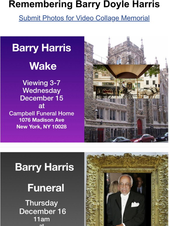 Barry Harris: Remembering Barry Doyle Harris | Milled