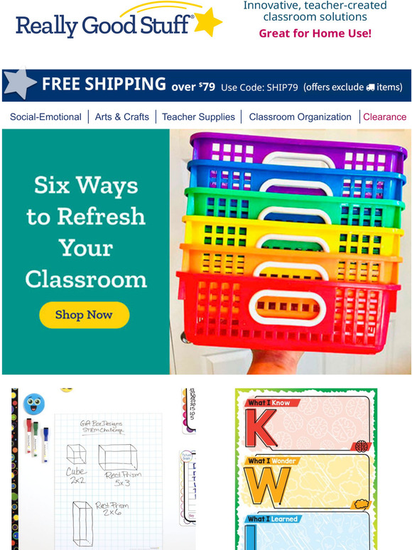 Really Good Stuff: Six ways to refresh your classroom | Milled