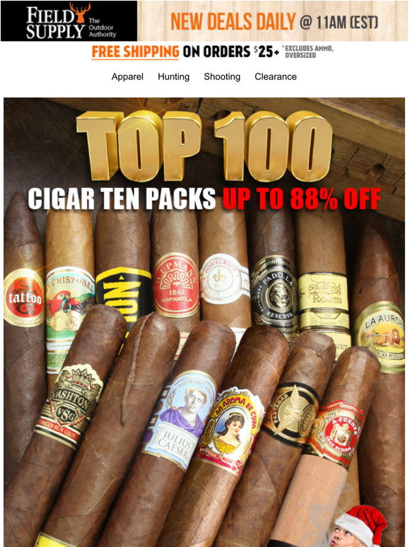 Field Supply: Best of the best: 2021's top cigars on sale! | Milled