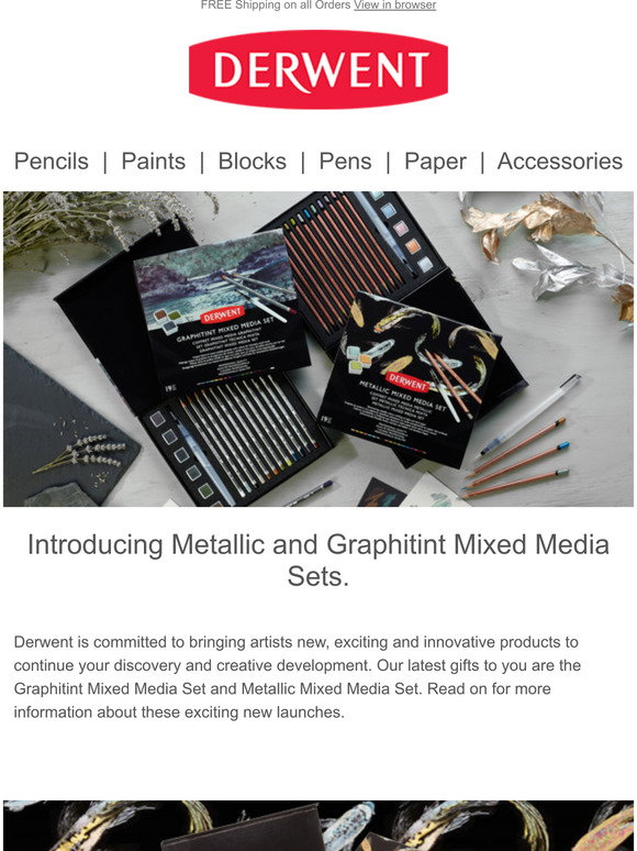 Derwent: Introducing New Mixed Media Kits | Milled