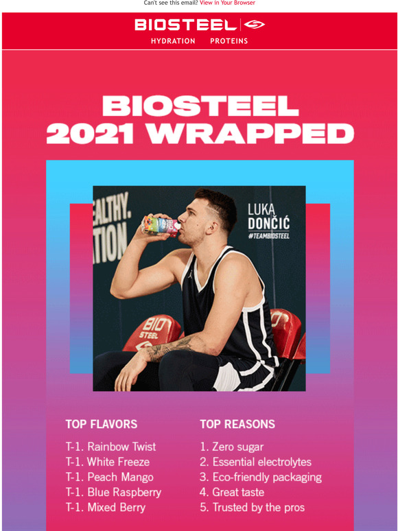 BioSteel: BioSteel 2021 Wrapped | Milled
