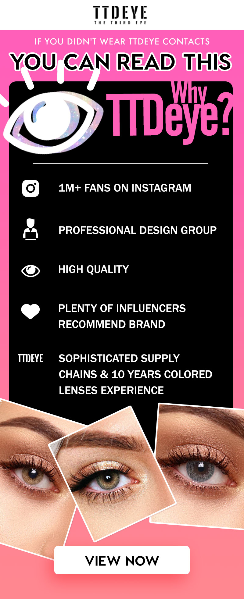 TTDEYE: Why TTDEYE Contacts? 5 reasons you can't say no! | Milled