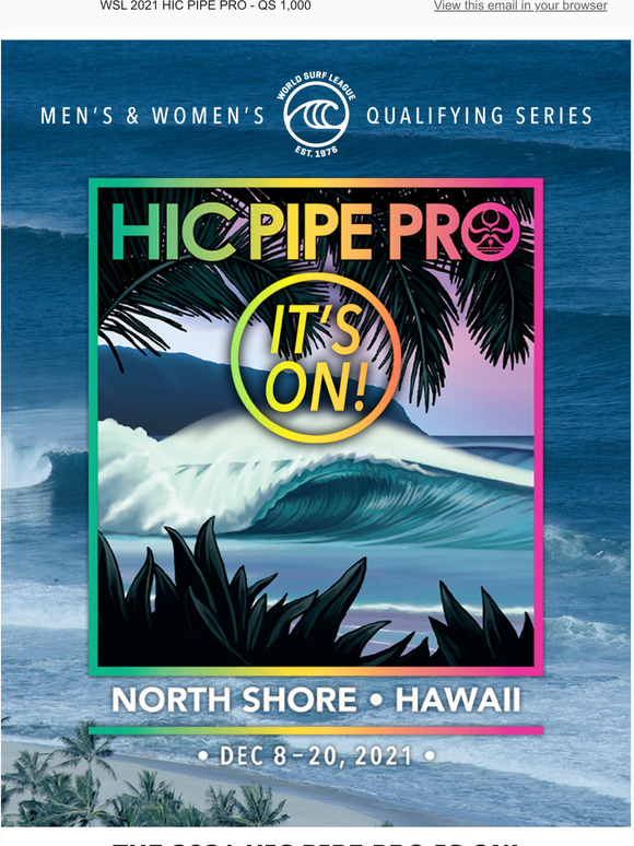 HIC Surf: It's ON - Day 1 Of The 2021 HIC Pipe Pro! | Milled