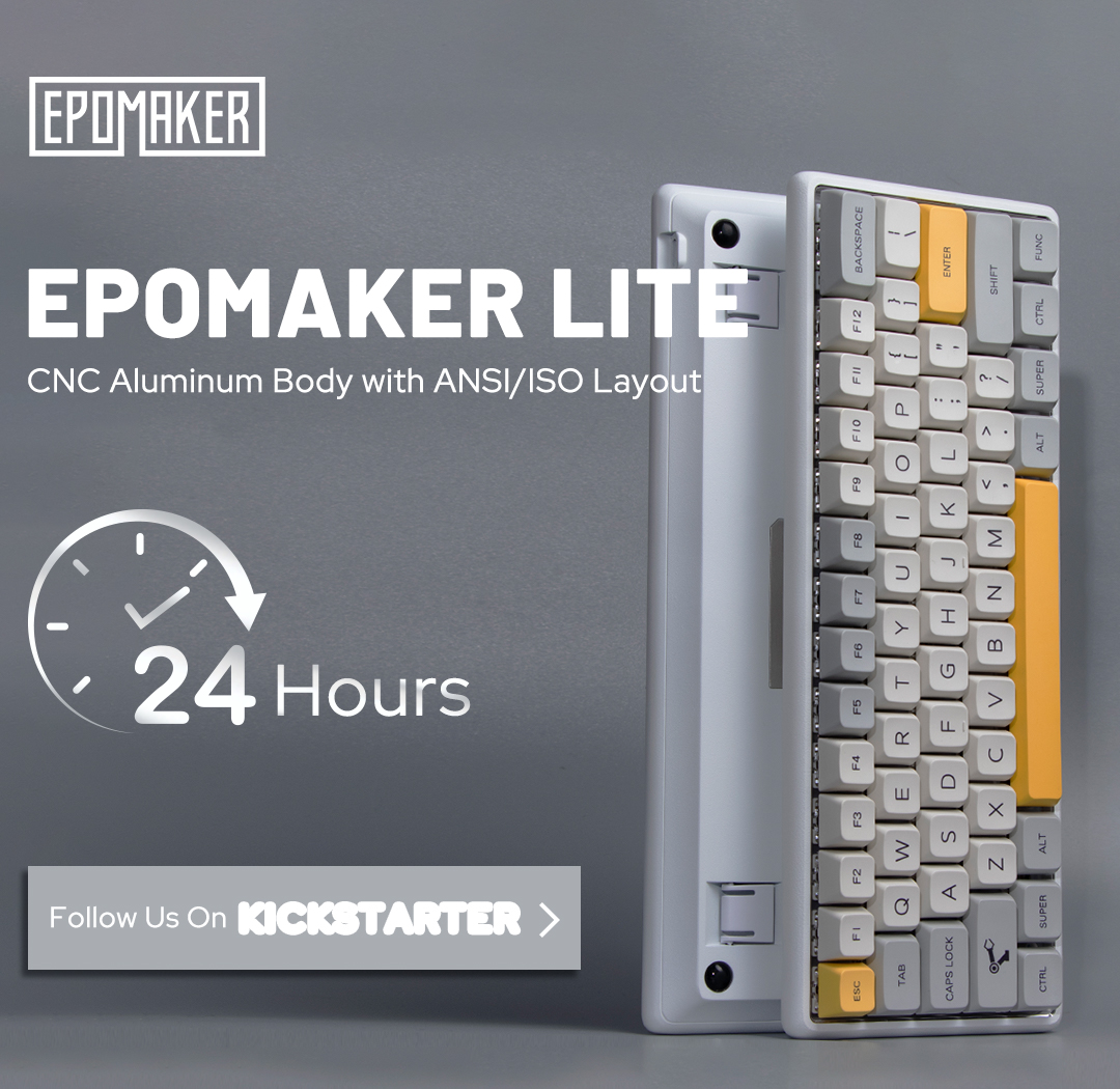 Epomaker: Less than 24 hours before the launch... | Milled