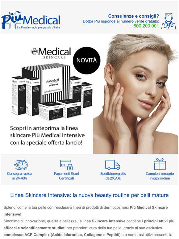 Più Medical: Novit da non perdere! Scopri la nuova linea Pi Medical ...