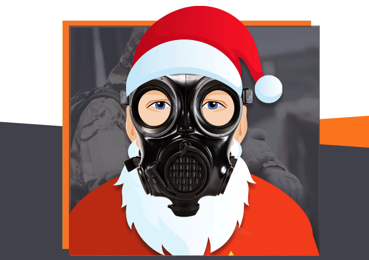 MIRA Safety: FLASH: Your Treat from Gas Mask Santa | Milled