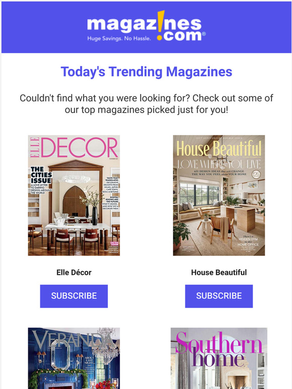 Magazines: Here are the top 4 magazines you'll want to subscribe to ...