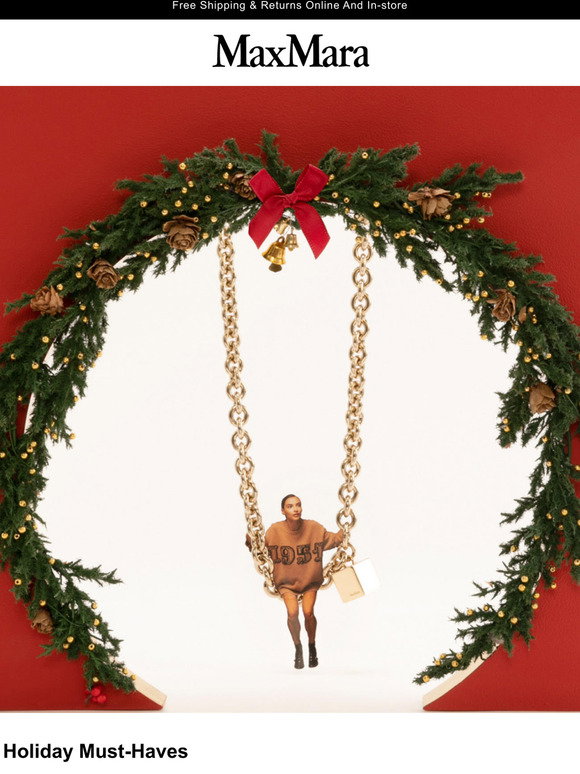 Max Mara: Give the Gift of Max Mara | Milled