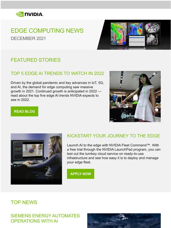 Nvidia: Catch up on the latest edge computing news | Milled
