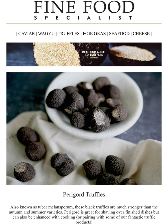 Fine Food Specialist: Fresh Perigord Truffles | Milled