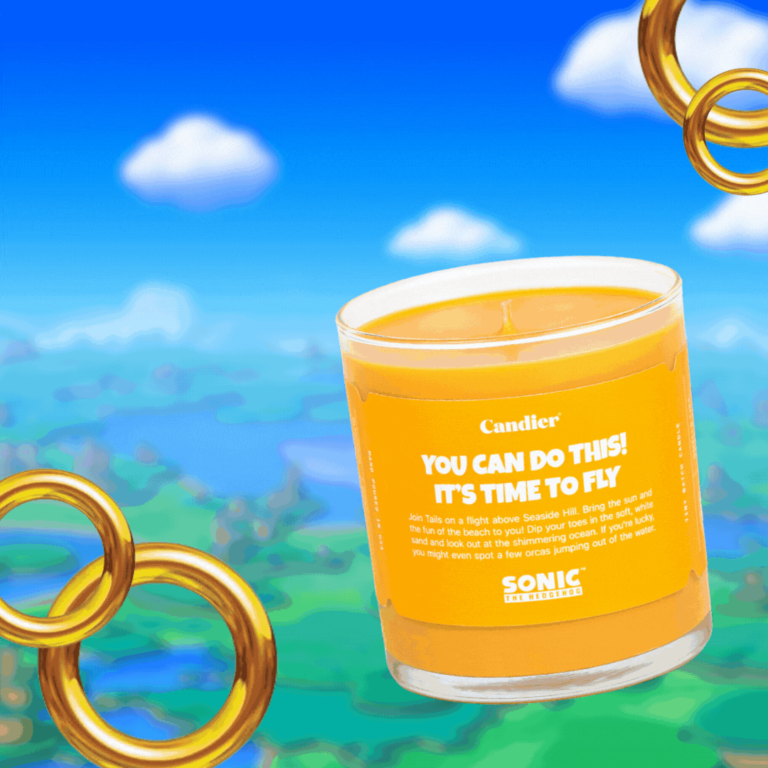 Candier: Sonic The Hedgehog Candles Are Here! | Milled