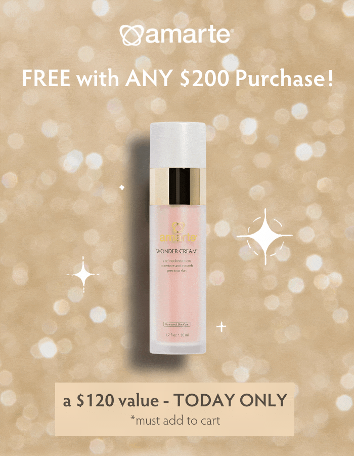 Amarte Skin Care: Final Hours for FREE Wonder Cream with any $200 ...
