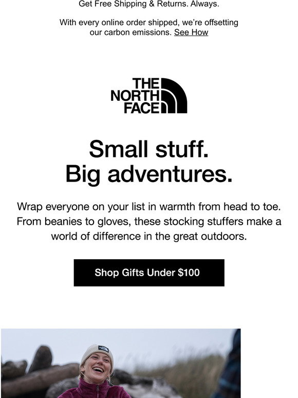The North Face: Exploration-ready gifts under $100 | Milled