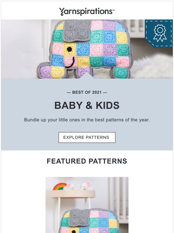 Yarnspirations: Best of Baby Patterns Inside! | Milled