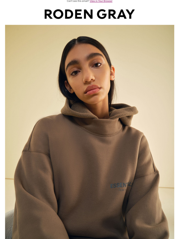 Roden Gray: Launch | Fear of God ESSENTIALS, Bianca Chandon, & Curves ...