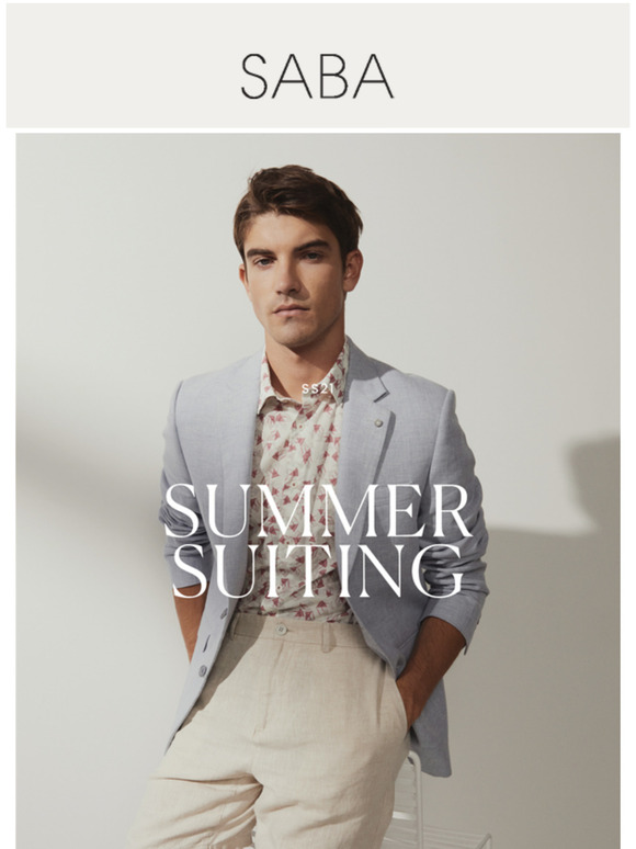 SABA: Suits for Summer | Milled