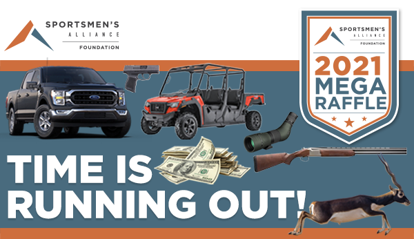 Fin Feather Fur Outfitters: Time Is Running Out On The Mega Raffle ...