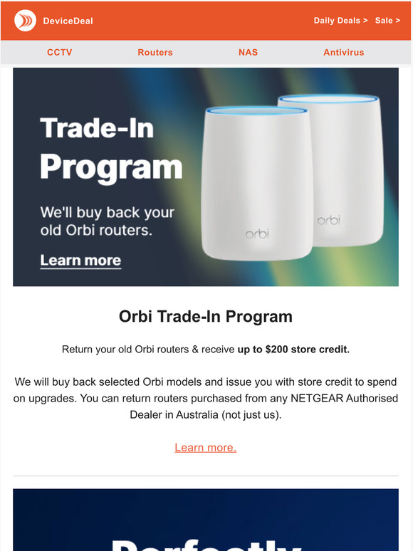 Device Deal: Trade-in your old Orbi for New WiFi 6 Models | Milled