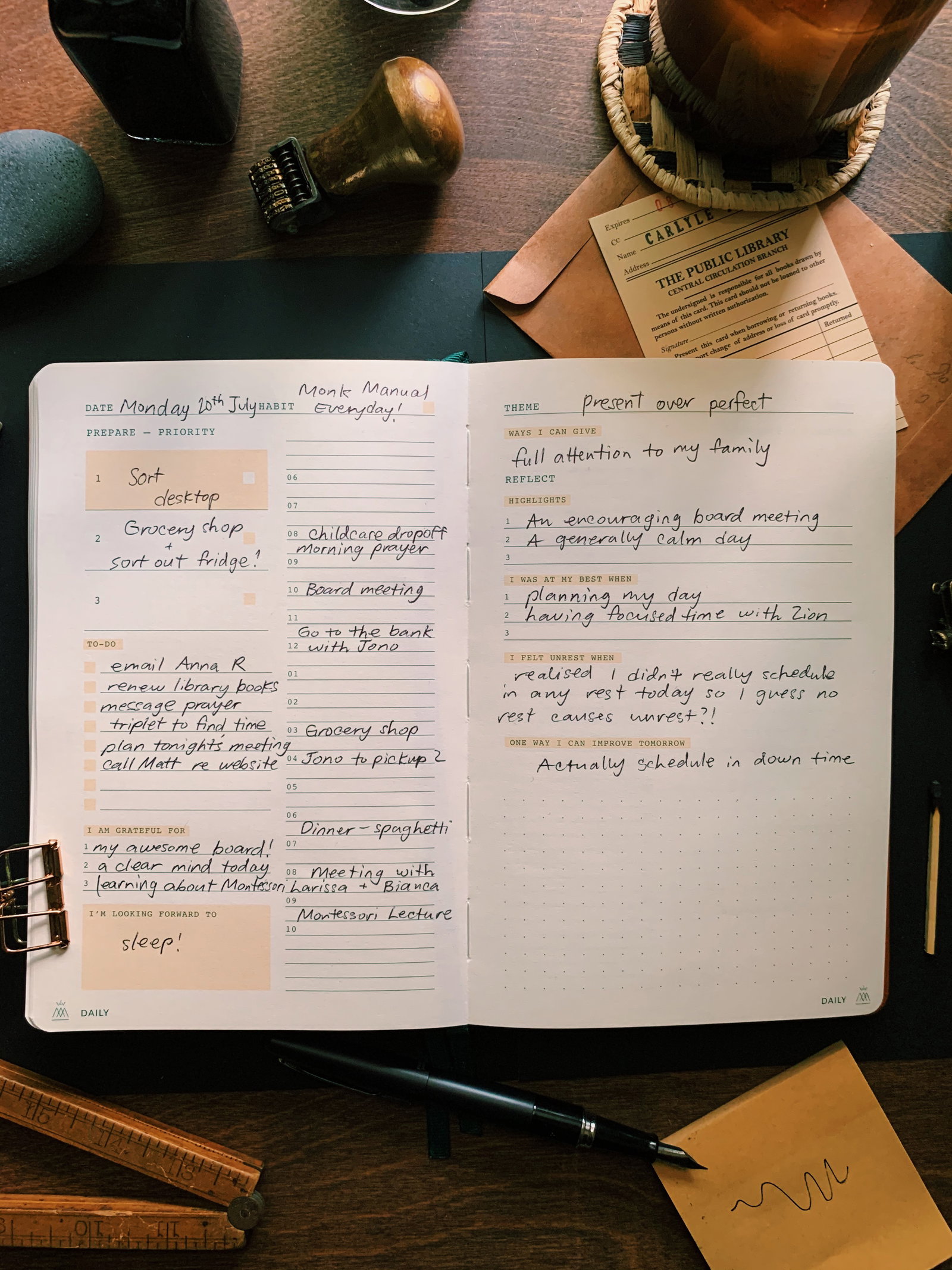 Monk Manual: Its time to prepare for your most intentional year ever ...