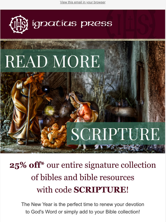 Ignatius Press: Uncover God's Word with our classic Ignatius Bibles ...
