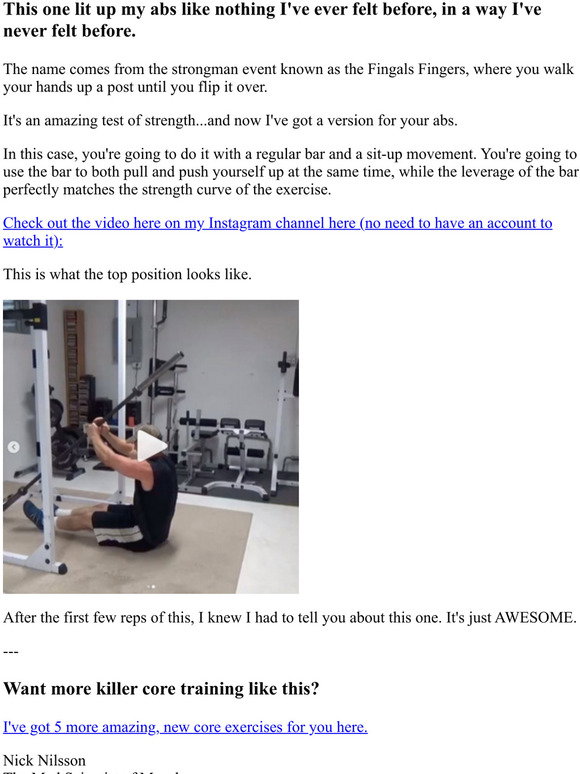 FitStep: This is weirdest-looking sit-up variation...it's awesome | Milled