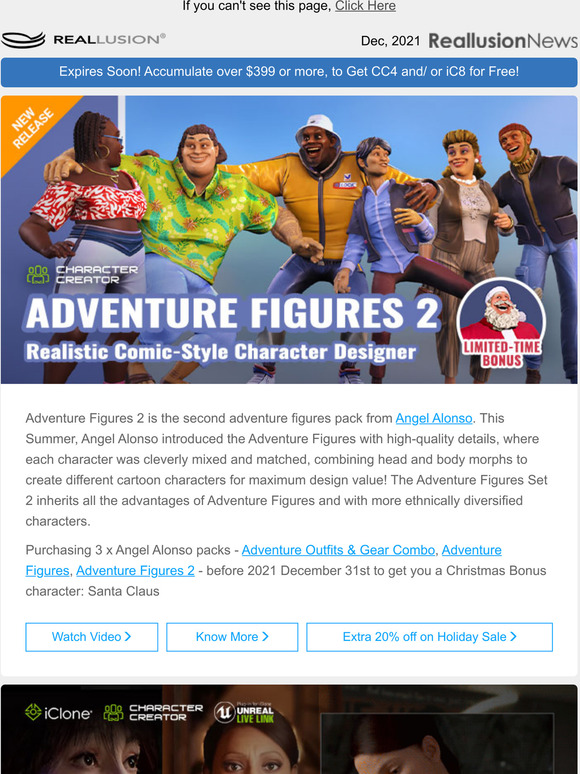 Reallusion: Free Actor, Scene and Props! 5 Magic tips for achieving ...