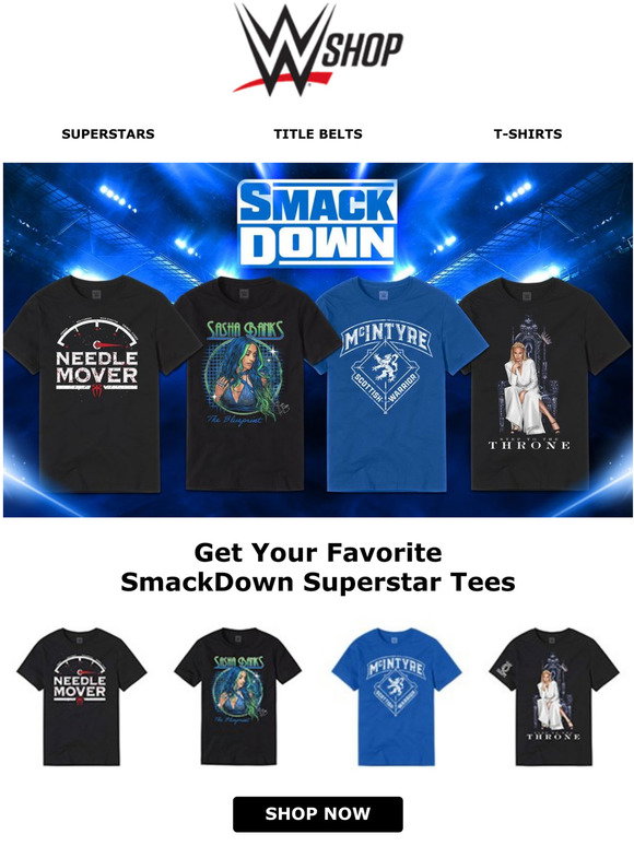 WWE Shop: Gear Up for SmackDown! | Milled