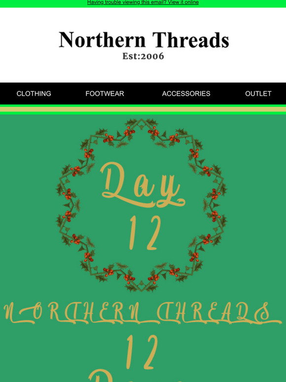 Northern Threads: FINAL DAY | DAY 12 | 12 DAYS OF CHRISTMAS | NORTHERN ...
